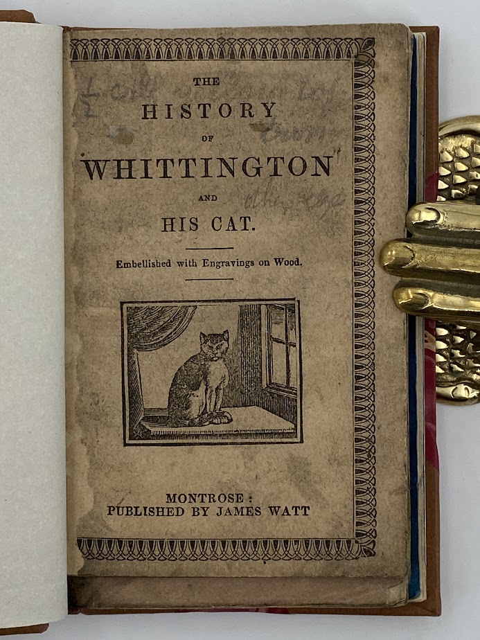 SEVEN SCOTTISH CHAPBOOKS: The History of Dick Whittington & his Cat ...