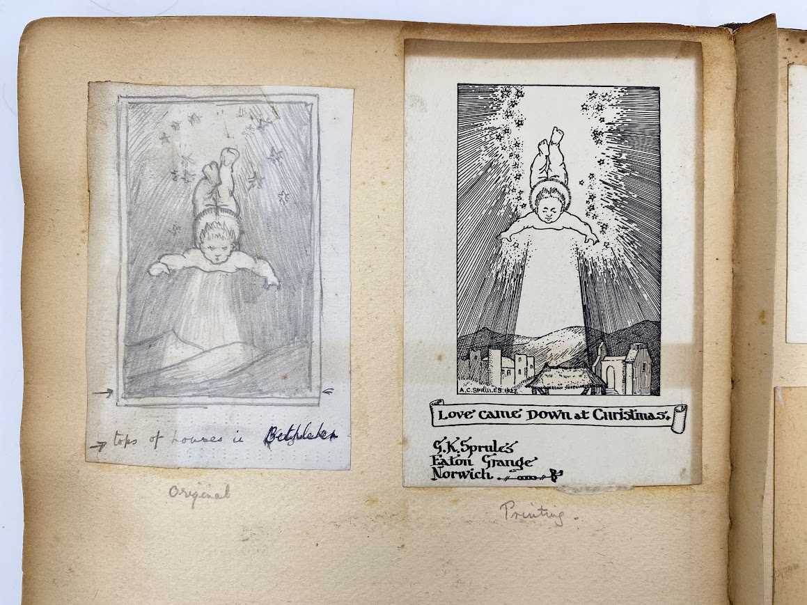 BOOKPLATE DESIGNS AND CHRISTMAS CARDS: An Illustrator’s Scrapbook ...