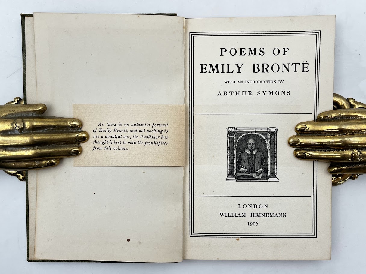 Poems of Emily Bronte | Christian White Rare Books